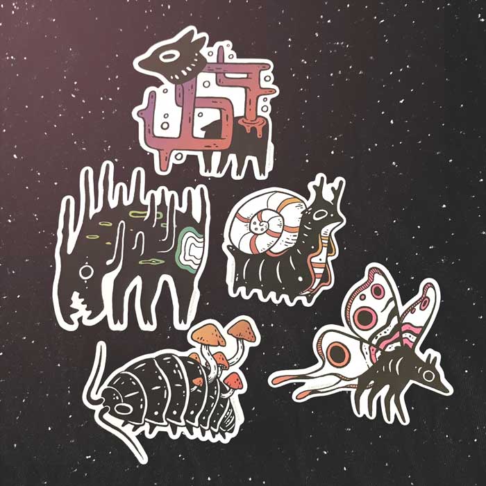 32 Artists & Illustrators to Buy Stickers from – The best Art Sticker ...